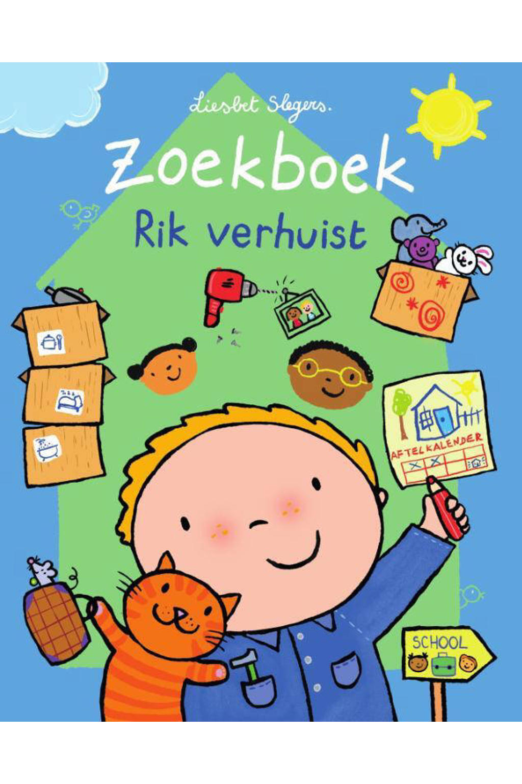 Liesbet Slegers Zoekboek Rik verhuist | wehkamp