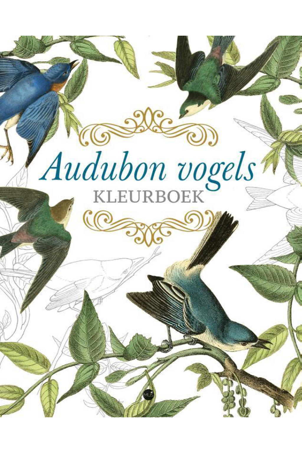 John James Audubon en Peter Gray Audubon vogels kleurboek | wehkamp