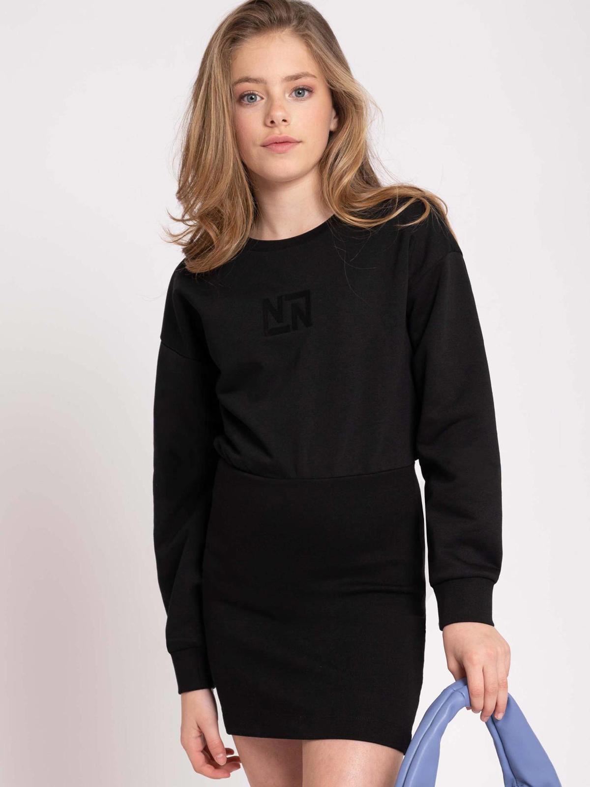 NIK&NIK sweatjurk Fancy zwart | wehkamp