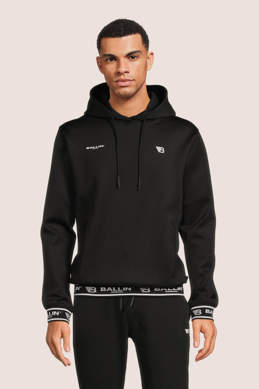 Ballin hoodie met logo black kopen? | Morgen in huis | wehkamp