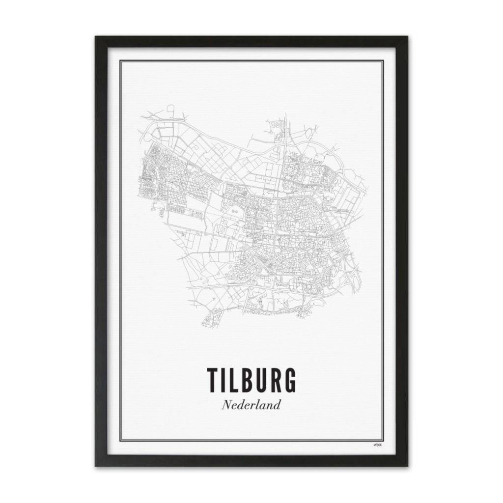 WIJCK. poster Tilburg city (50x70 cm) | wehkamp