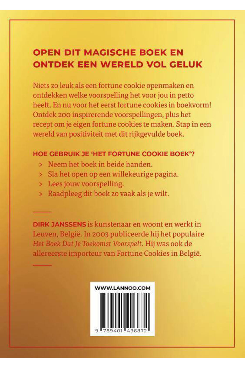 Dirk Janssens Het Fortune Cookie Boek | wehkamp