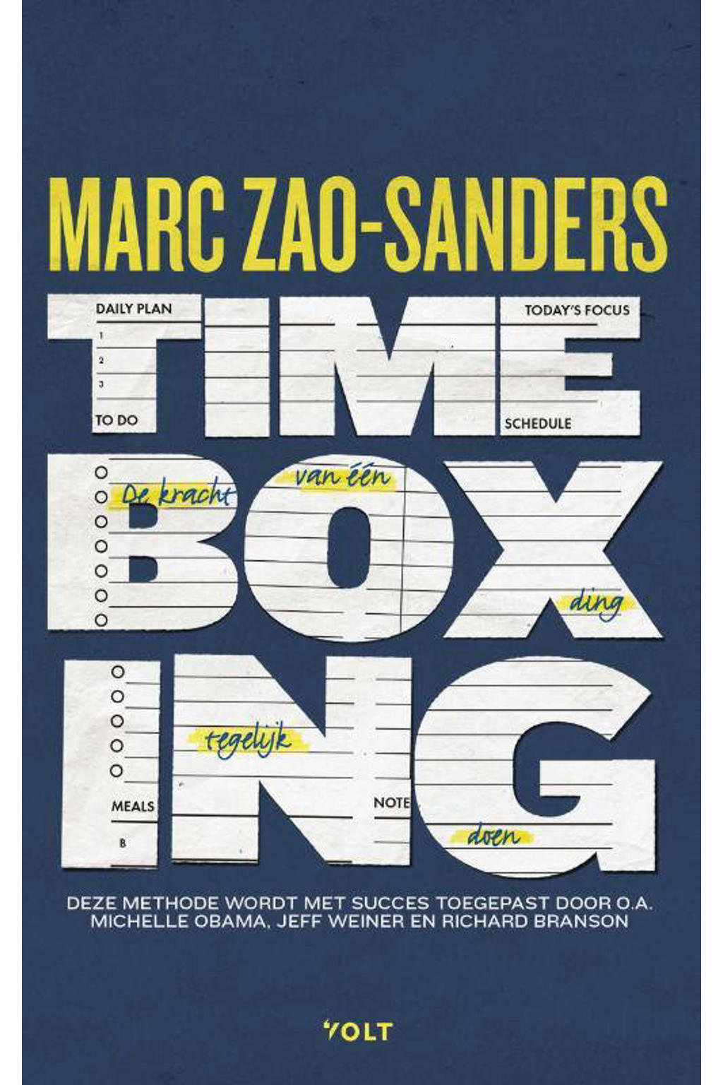 Marc Zao-Sanders Timeboxing kopen? | Morgen in huis | wehkamp
