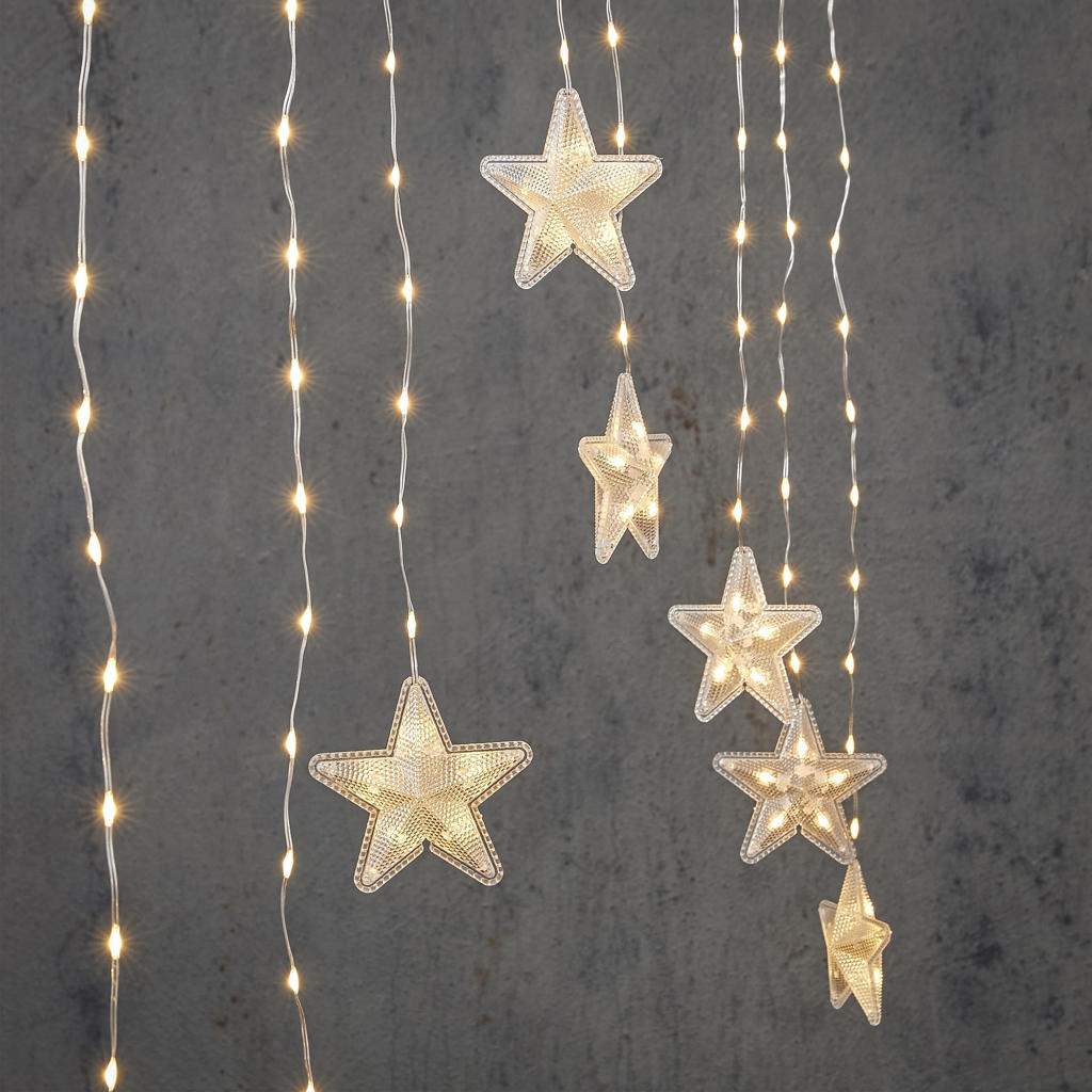 Luca Lighting lichtgordijn ster 170L IP44 8 function controller en ...