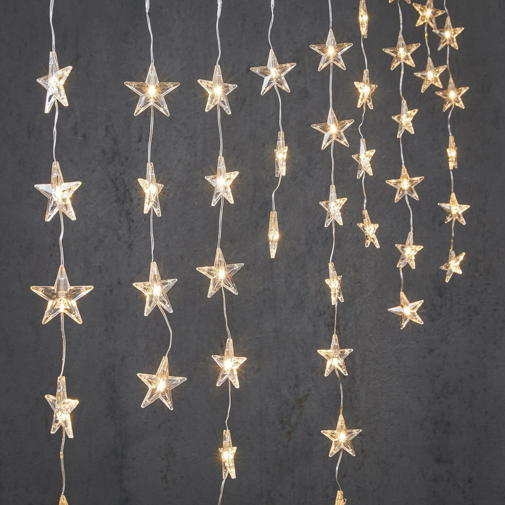 Luca Lighting lichtgordijn ster 50L IP44 8 function controller en timer ...