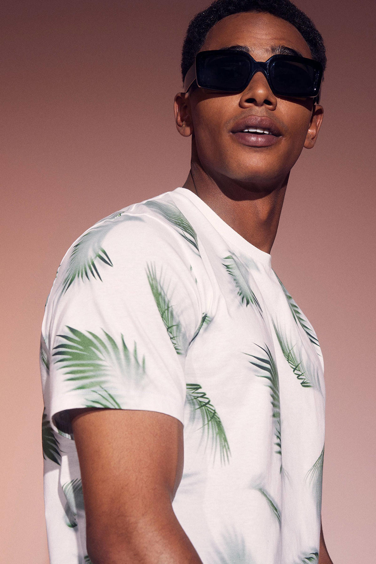 WE Fashion regular fit T-shirt met all over print white uni | wehkamp