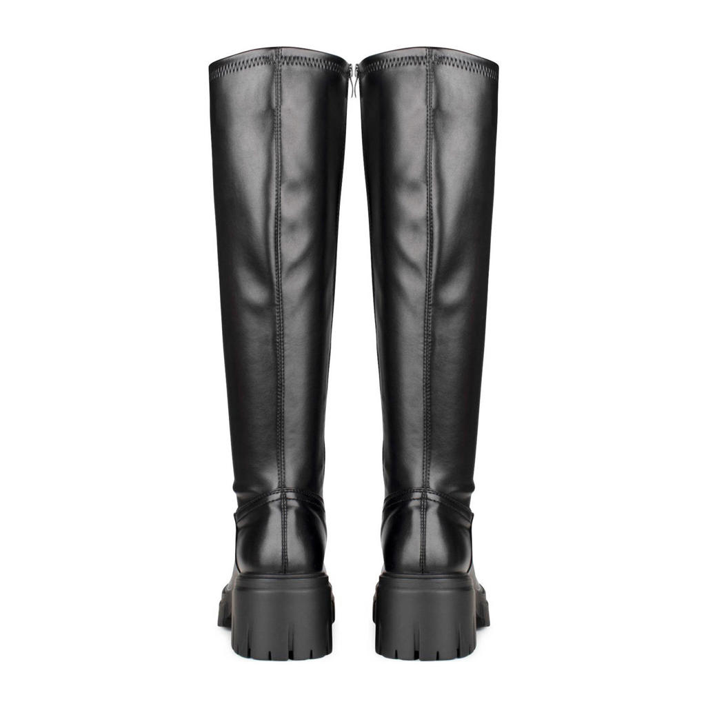 POSH by Poelman Yuki chunky laarzen zwart | wehkamp