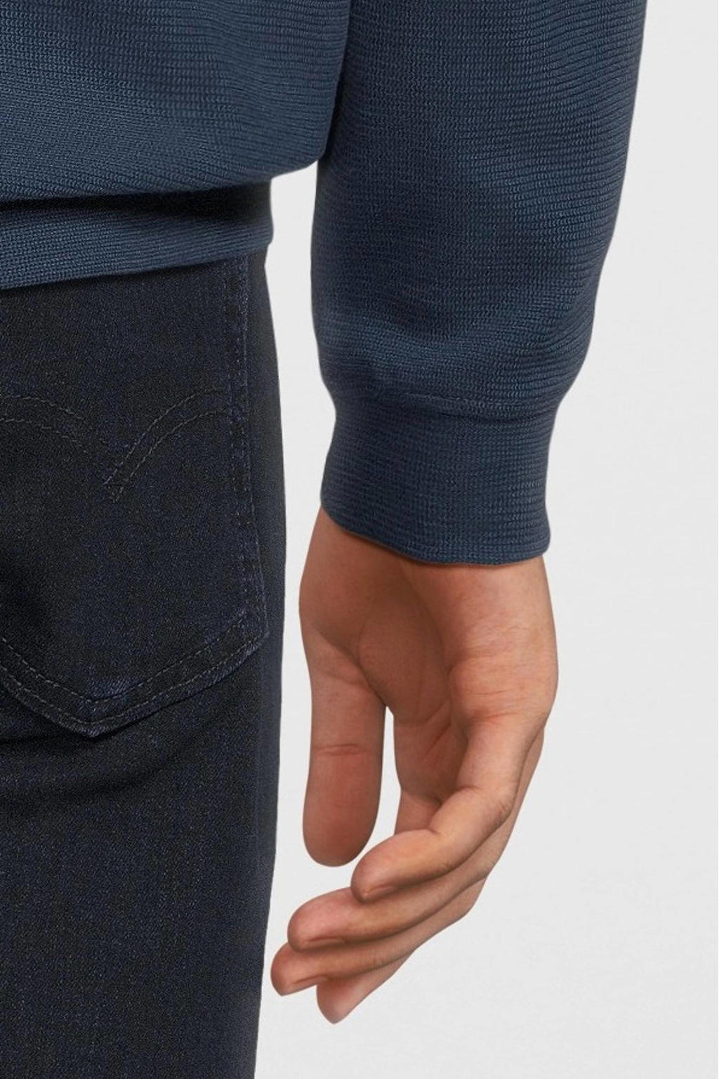LERROS sweater met logo storm blue | wehkamp