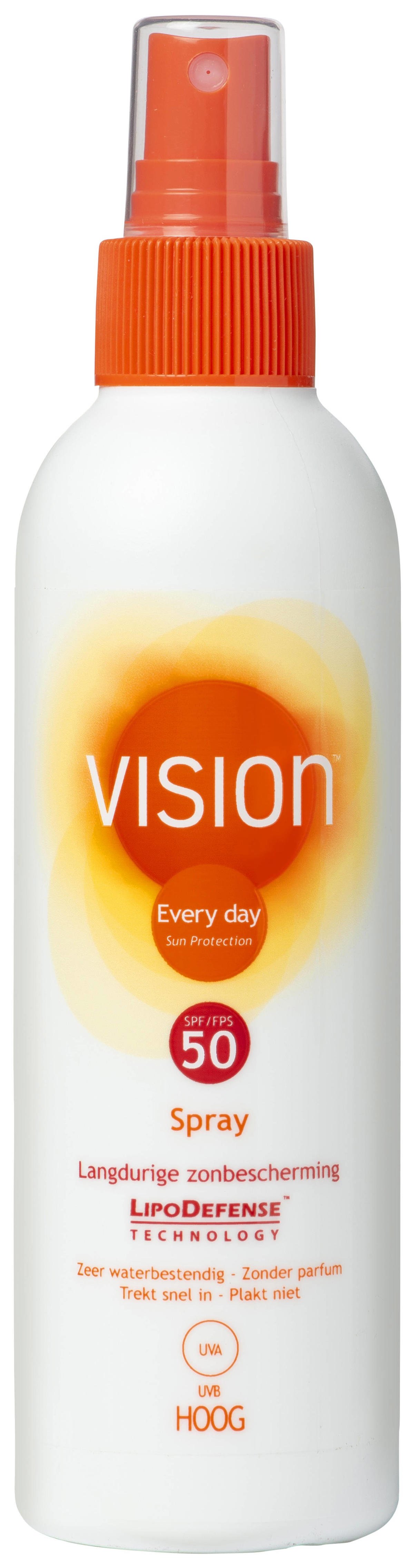 Vision zonnebrand spray - SPF50 - 180 ml | wehkamp