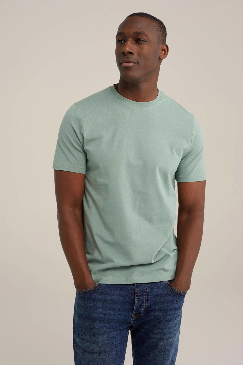 WE Fashion regular fit T-shirt waterfall | wehkamp