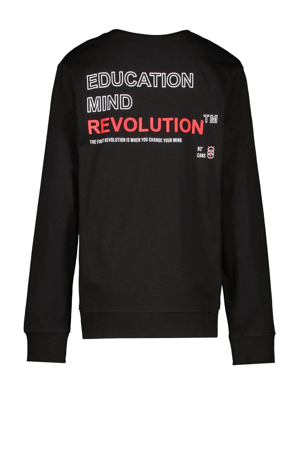 Cars sweater RAZNO met backprint zwart | wehkamp