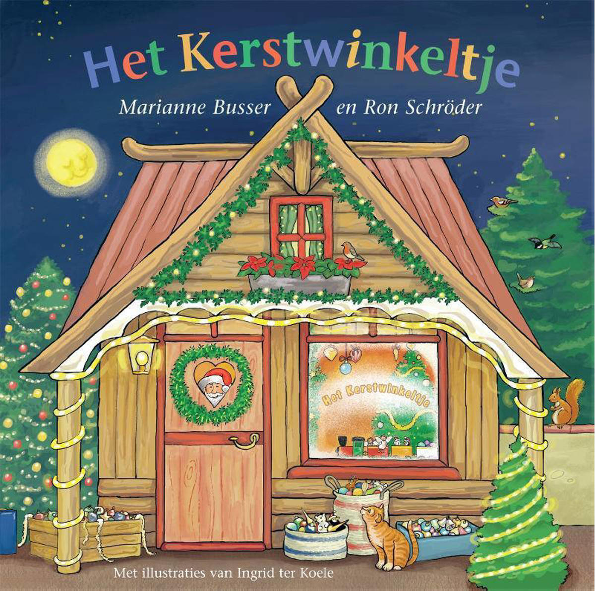 Marianne Busser en Ron Schröder Het Kerstwinkeltje | wehkamp