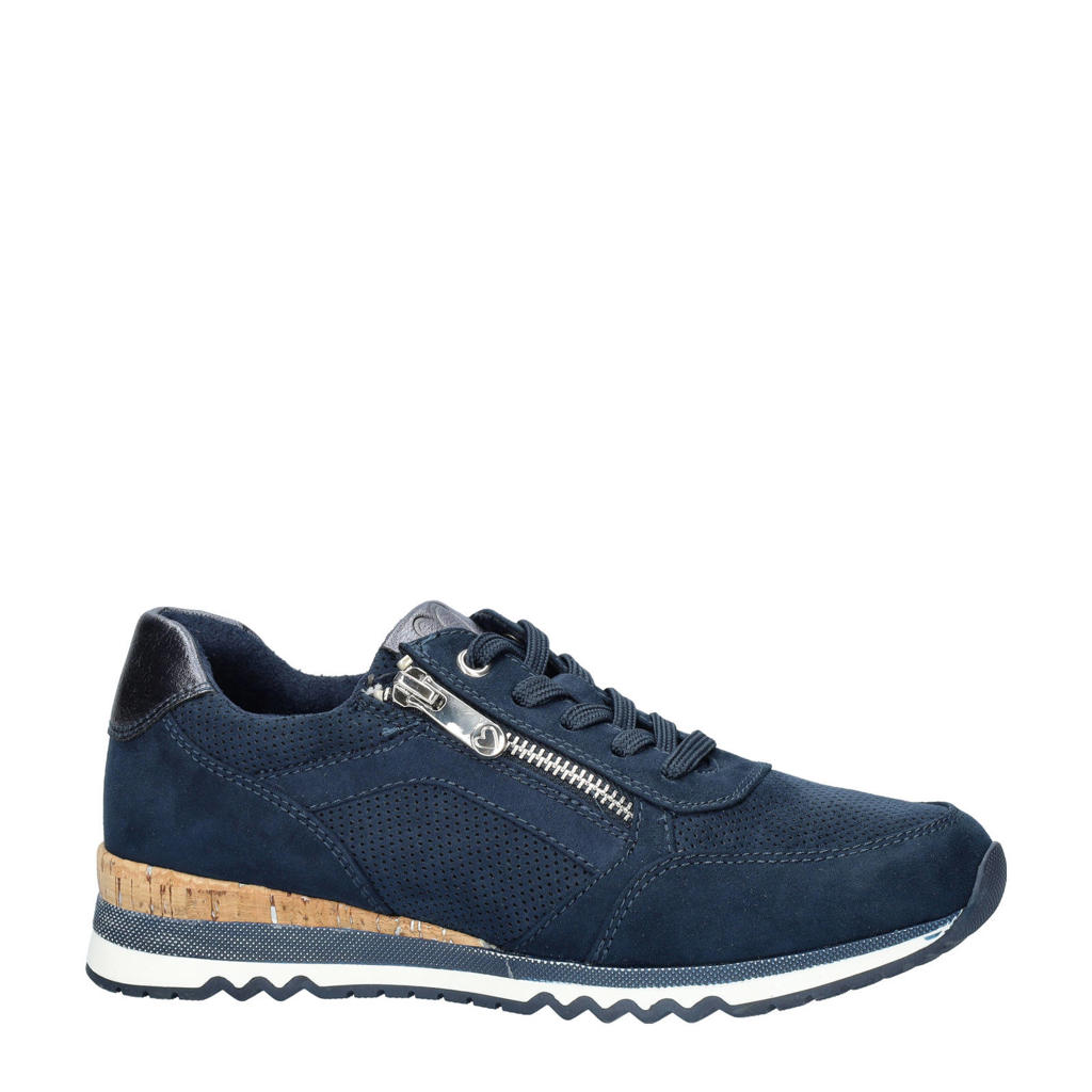 Marco Tozzi sneakers donkerblauw | wehkamp