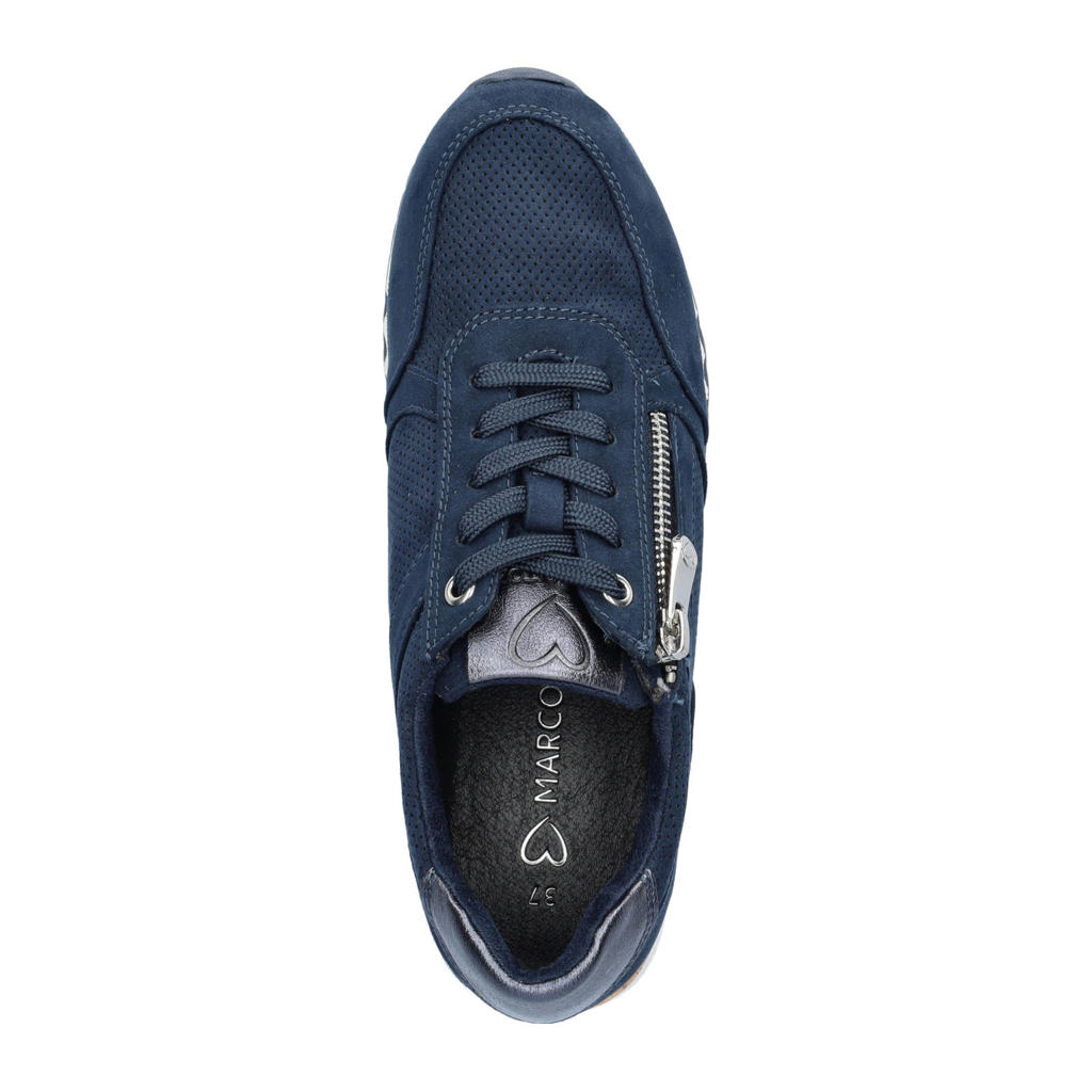 Marco Tozzi sneakers donkerblauw | wehkamp