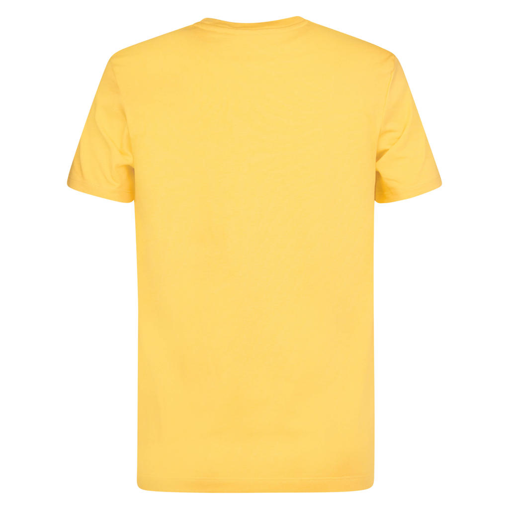 Timberland regular fit T-shirt met logo geel | wehkamp