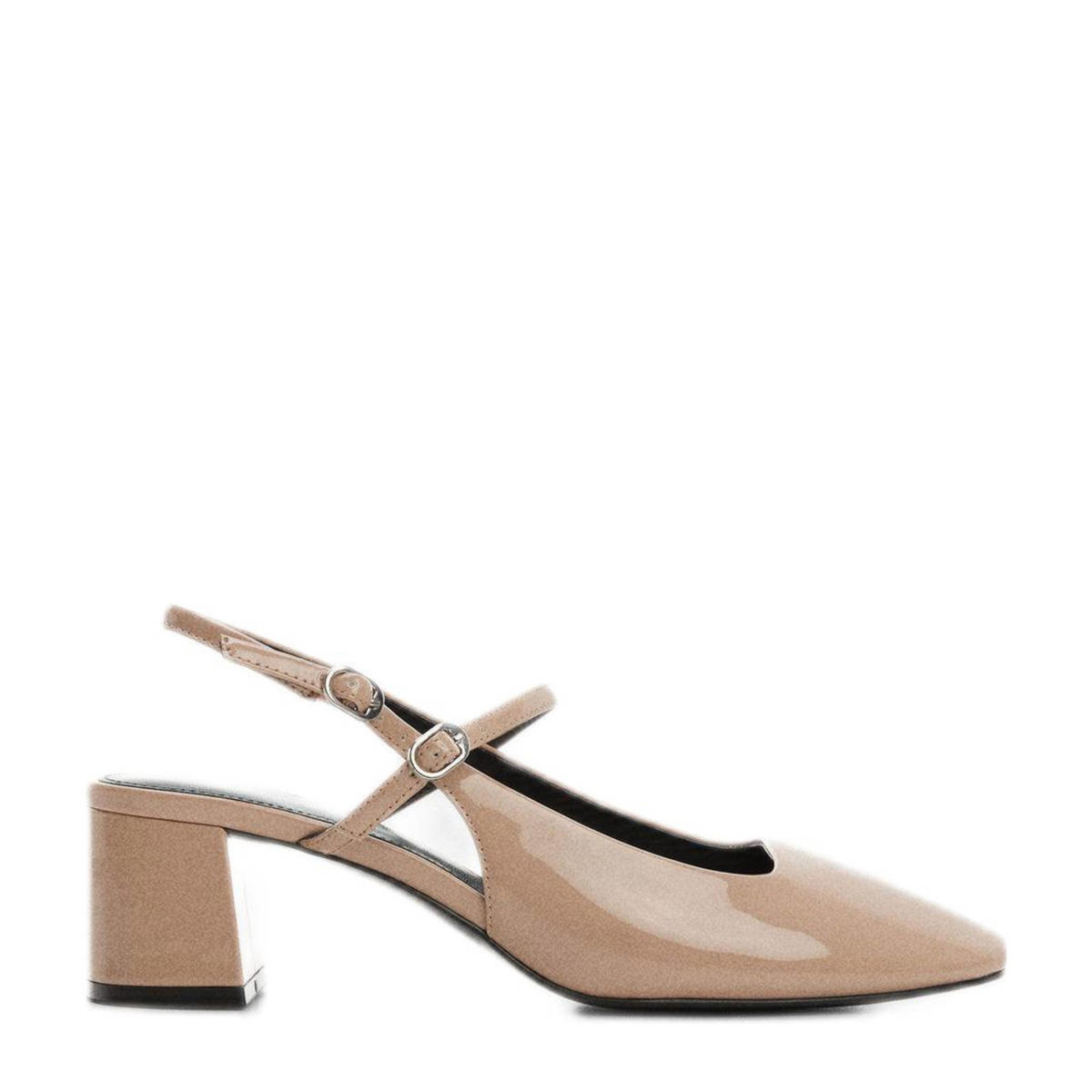 Mango slingback pump pastelroze | wehkamp