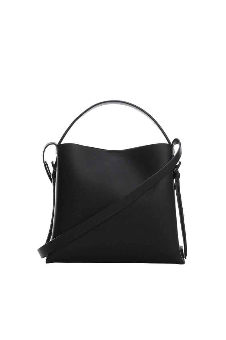 Mango mini shopper zwart kopen? | Morgen in huis | wehkamp