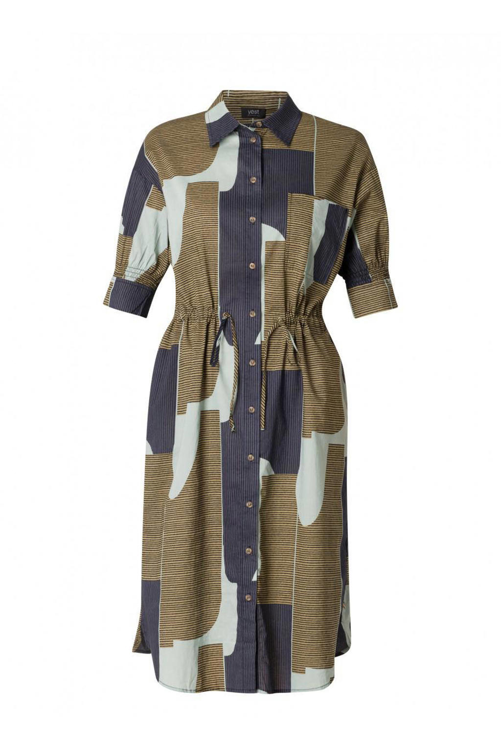 Yest blousejurk met all over print army/multi-color | wehkamp