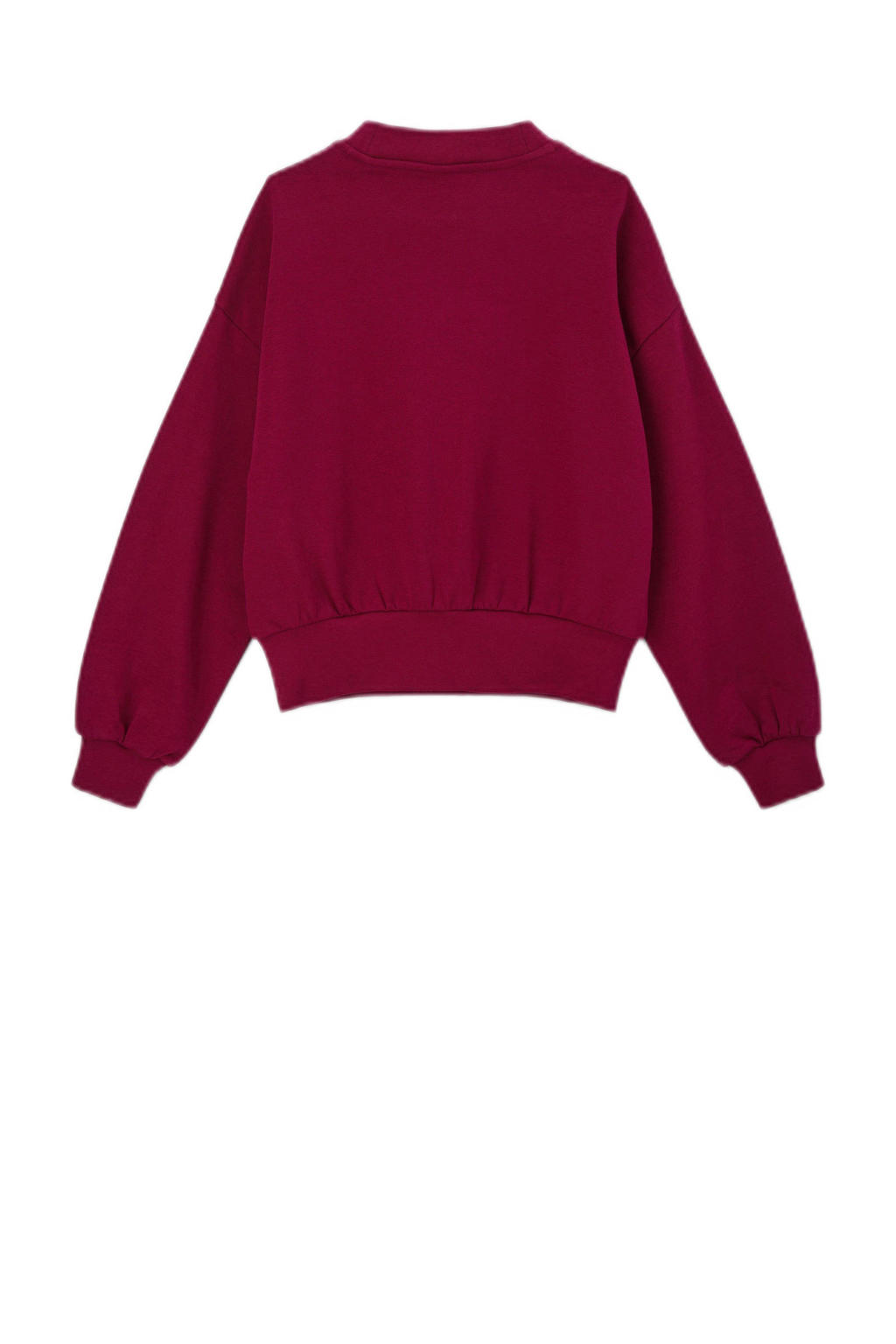s.Oliver sweater donkerrood kopen? | Morgen in huis | wehkamp