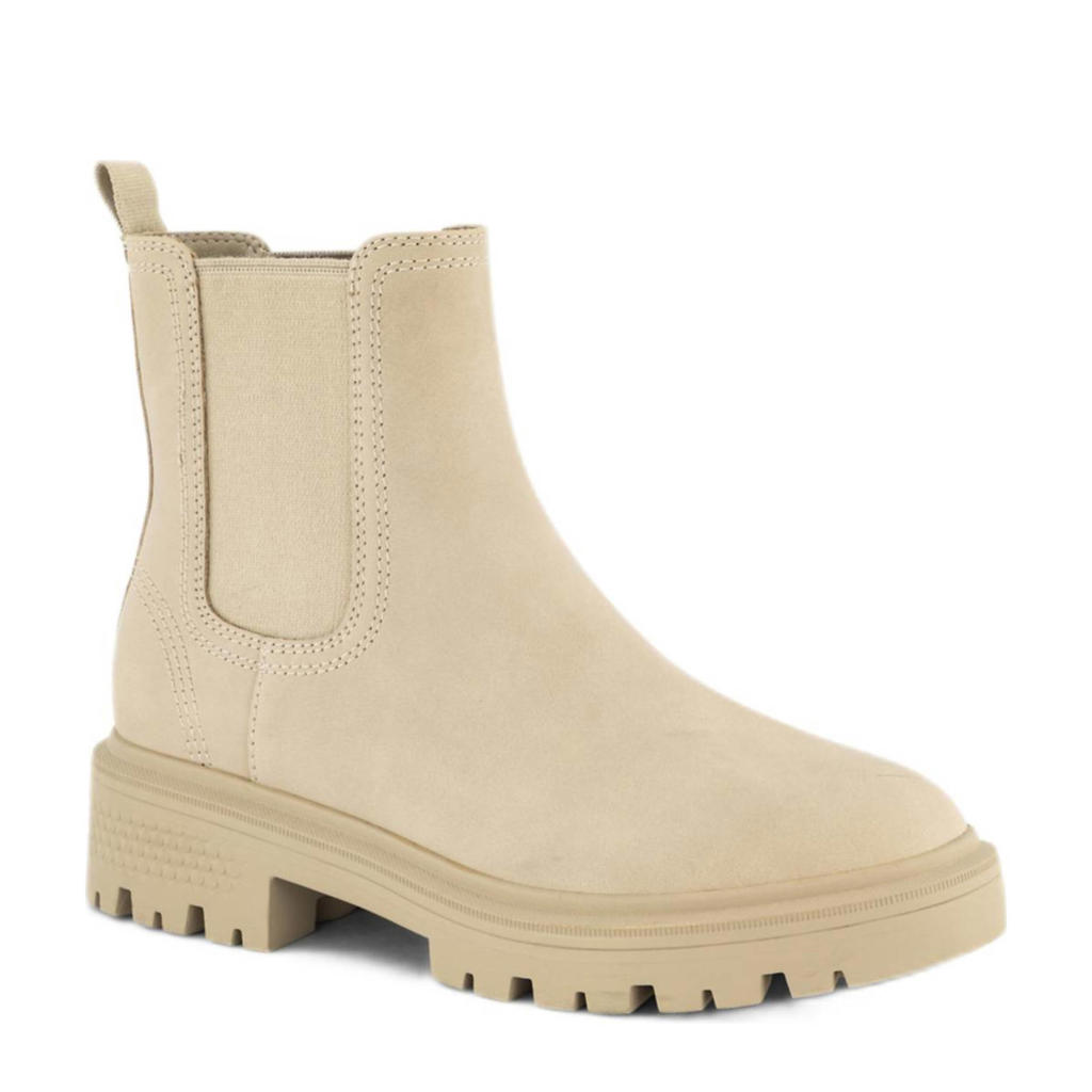 Graceland chelsea boots beige | wehkamp