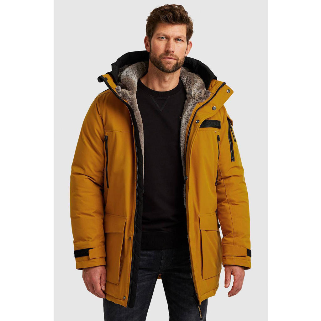 PME Legend jas Ice Pilot Icon met logo geel | wehkamp