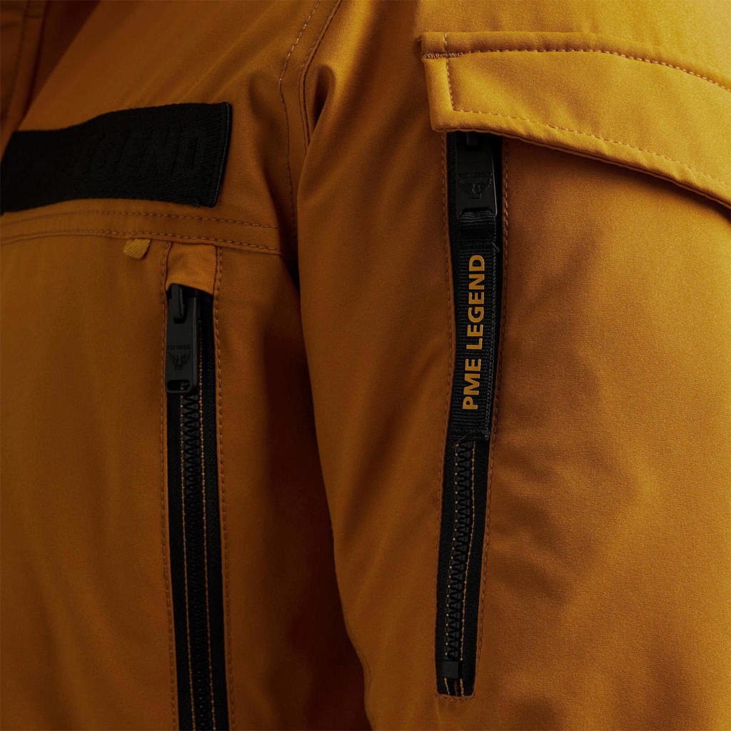 PME Legend jas Ice Pilot Icon met logo geel | wehkamp