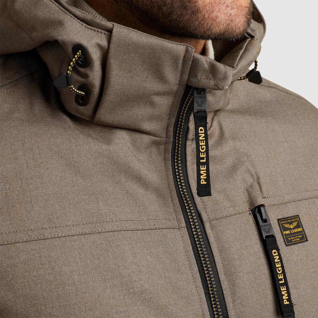 PME Legend jas Strator Icon 2.0 taupe | wehkamp