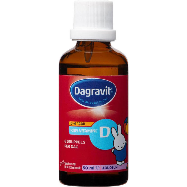 Dagravit Kids Vitamine D Aquosum voordeelpak - 50 ml | wehkamp