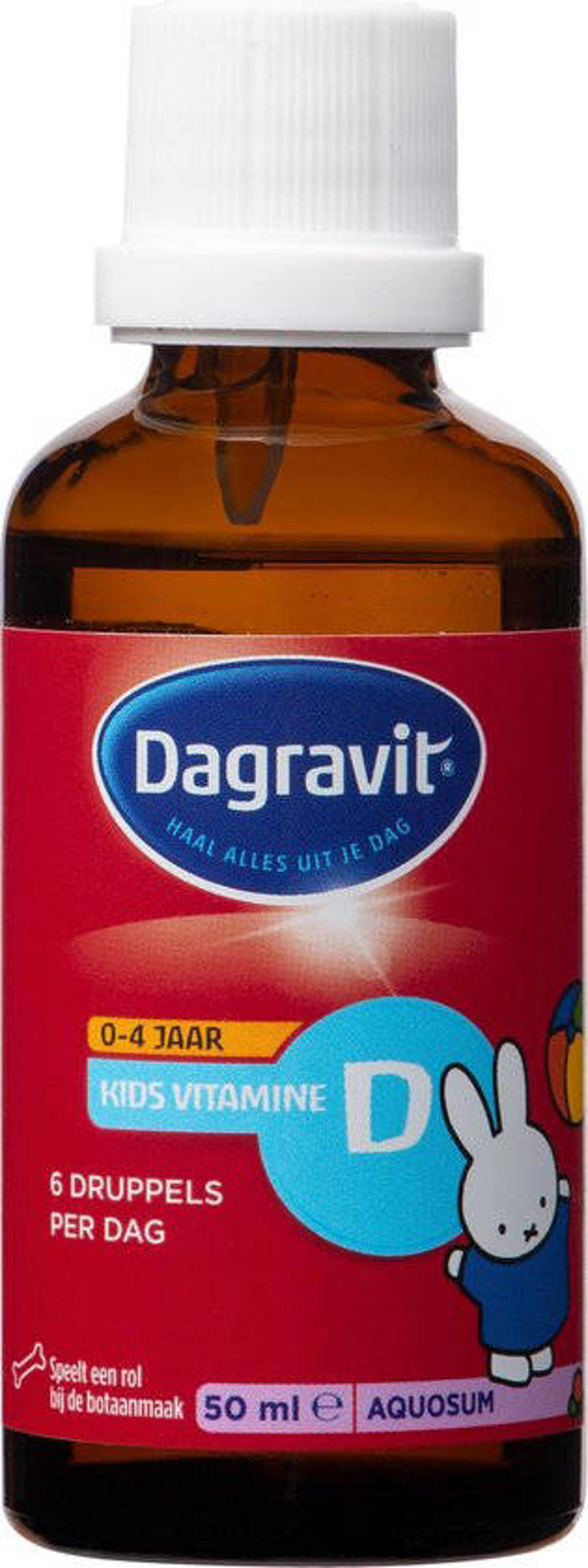 Dagravit Kids Vitamine D Aquosum voordeelpak - 50 ml | wehkamp