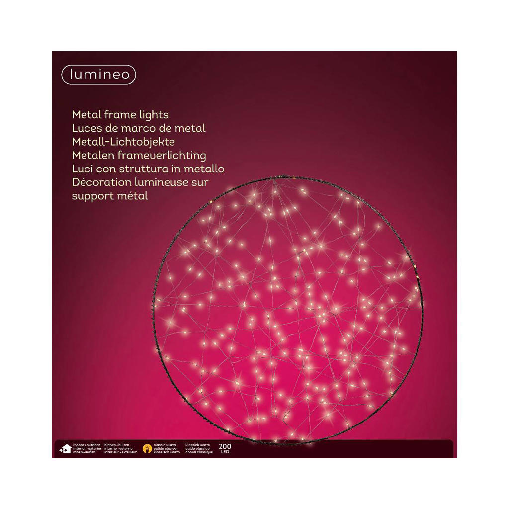 Lumineo micro frame (200 LED) | wehkamp