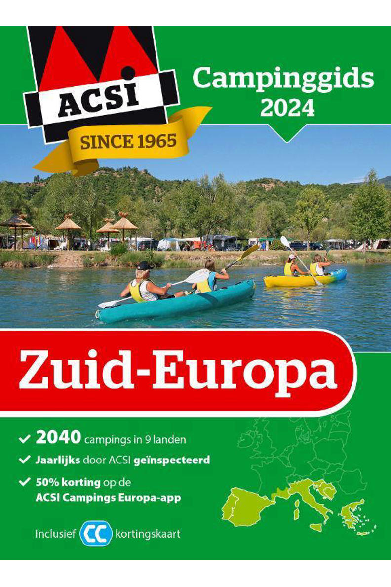 ACSI ACSI Campinggids: Zuid-Europa 2024 | wehkamp