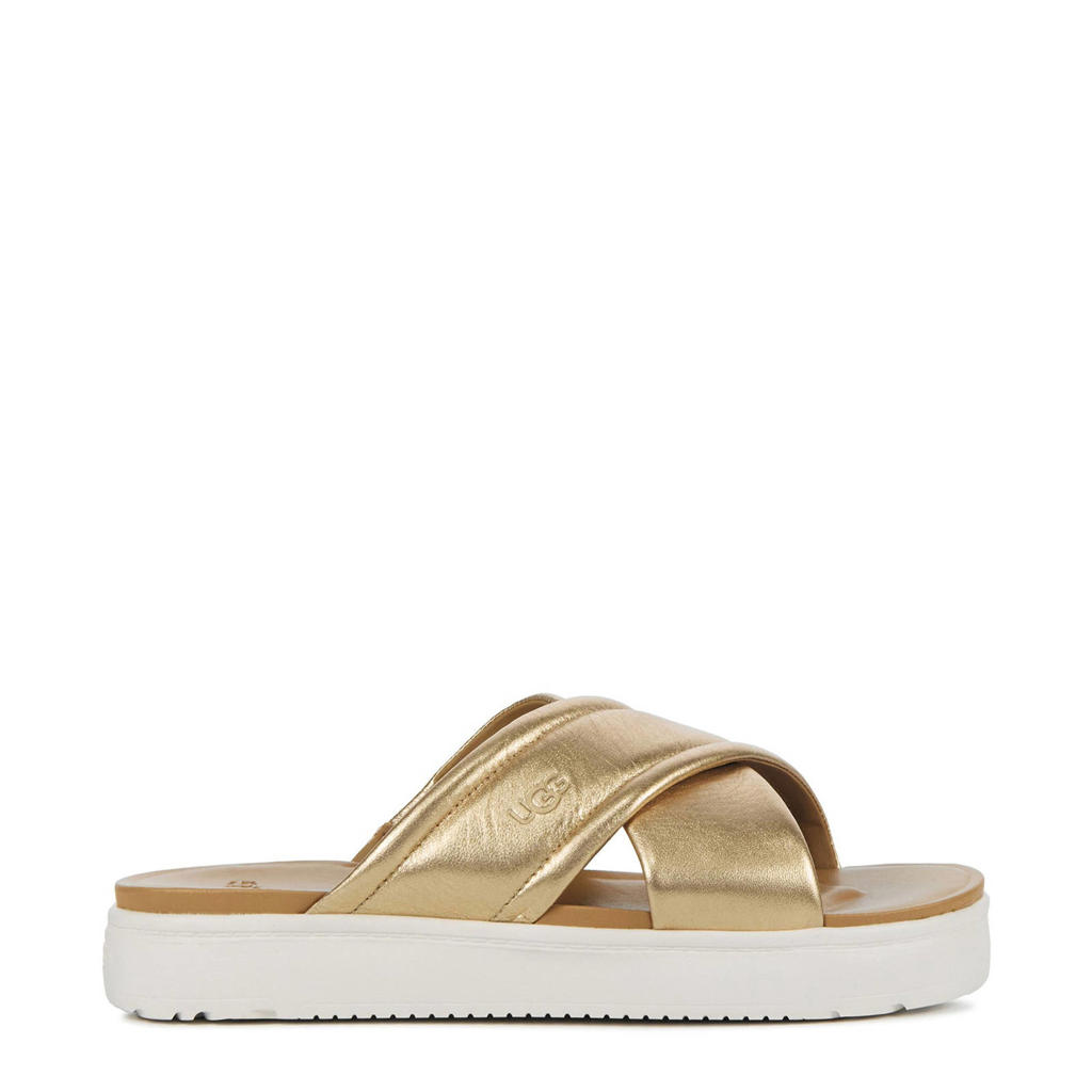 UGG leren slippers goud kopen? | Morgen in huis | wehkamp