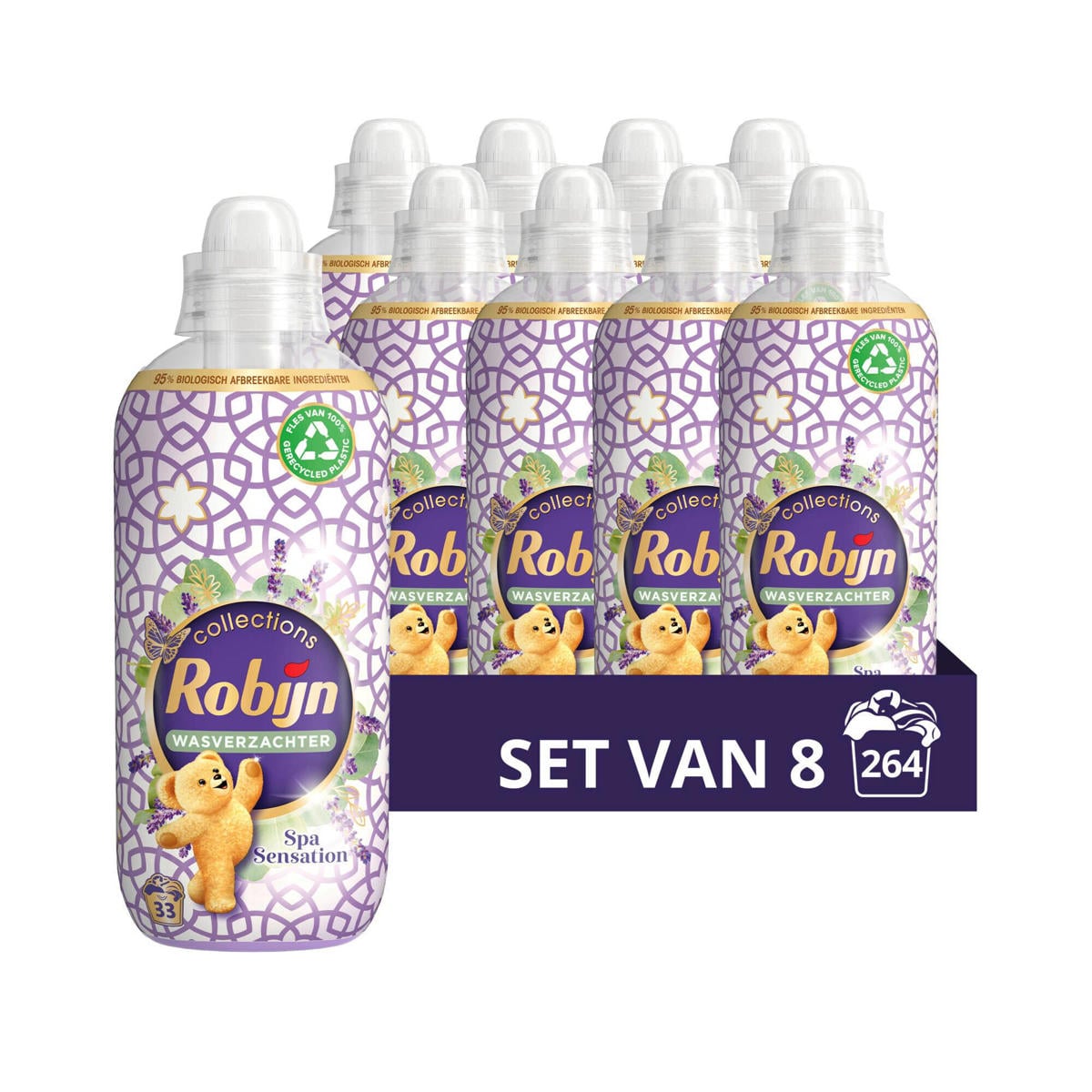 Robijn Collections Wasverzachter Spa Sensation - 8 x 33 wasbeurten ...
