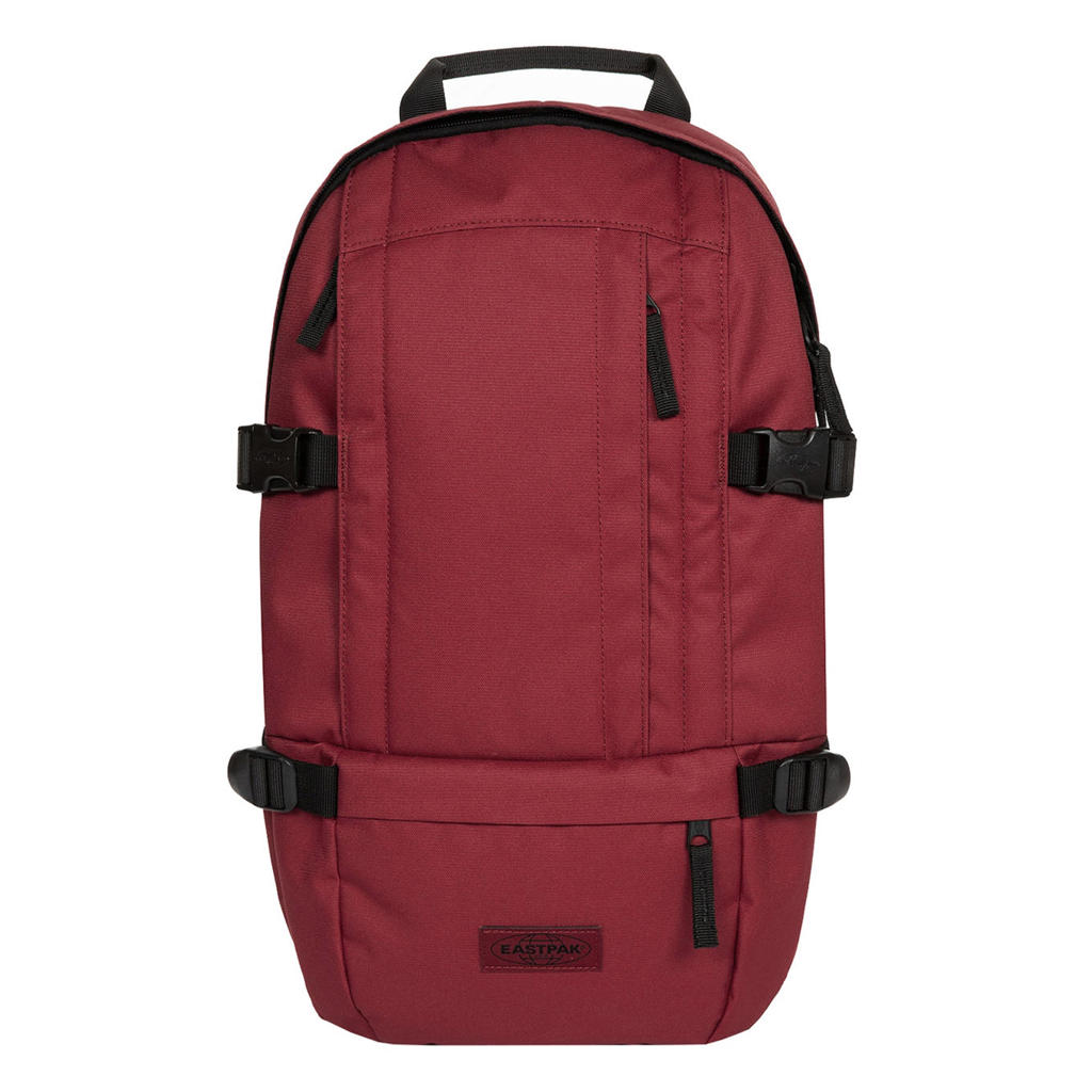 Eastpak rugzak Floi Cs mono burgundy | wehkamp