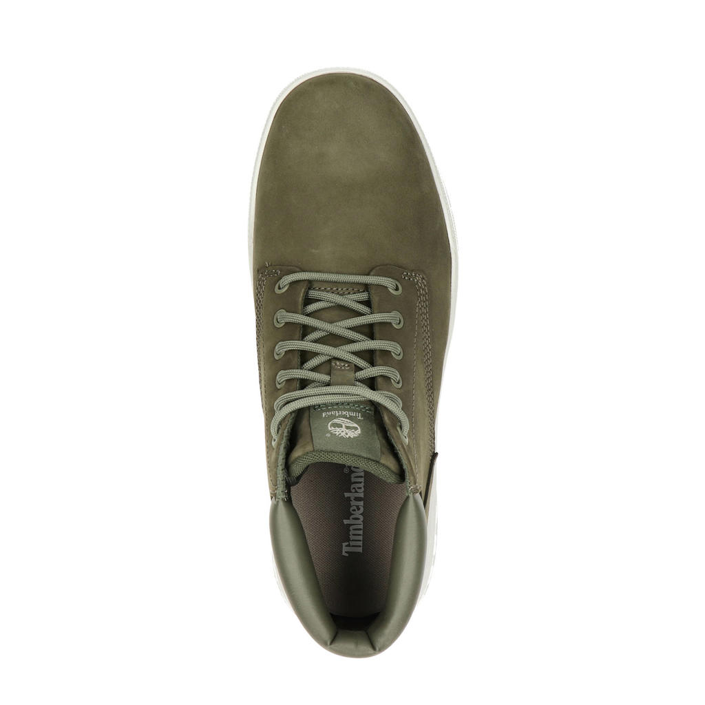 Timberland Maple Grove Chukka nubuck veterboots groen | wehkamp