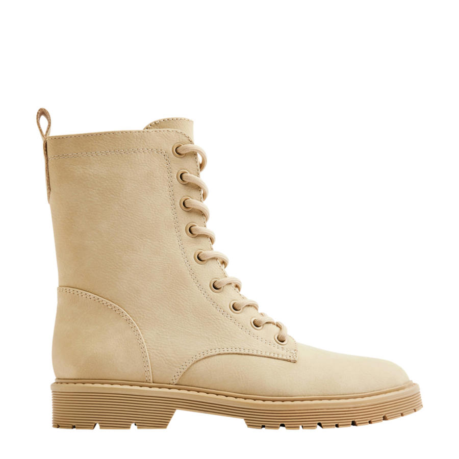 Beige veterboots voor dames online kopen? | Wehkamp