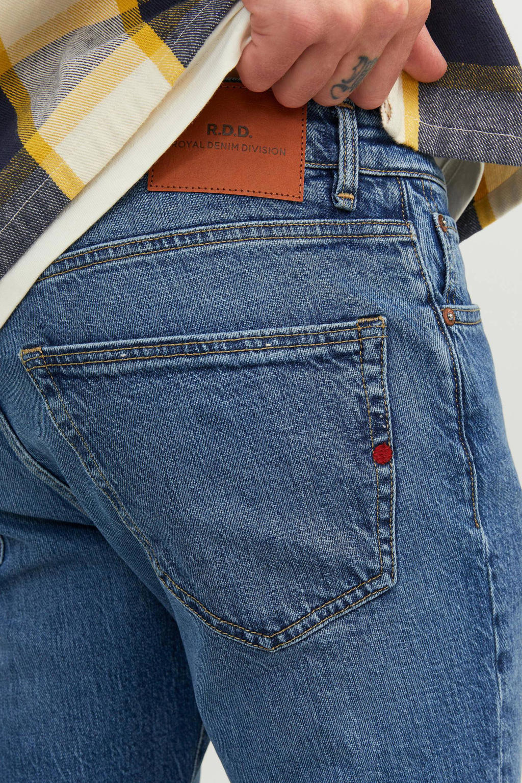 R.D.D. ROYAL DENIM DIVISION slim fit jeans RDDSLIM 410 blue denim | wehkamp