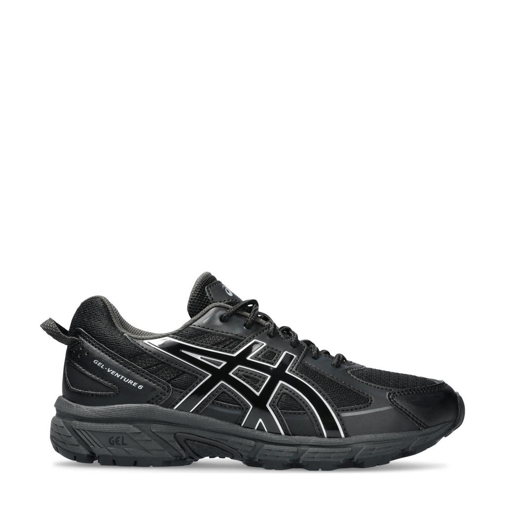 ASICS Gel-Venture 6 sneakers zwart/zilver | wehkamp