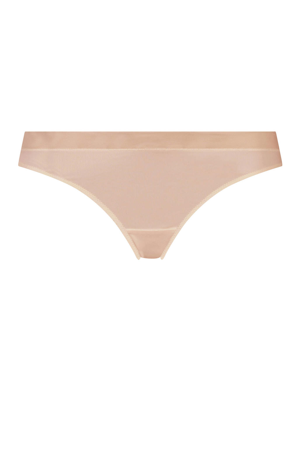 Hunkemöller string Mesh beige | wehkamp
