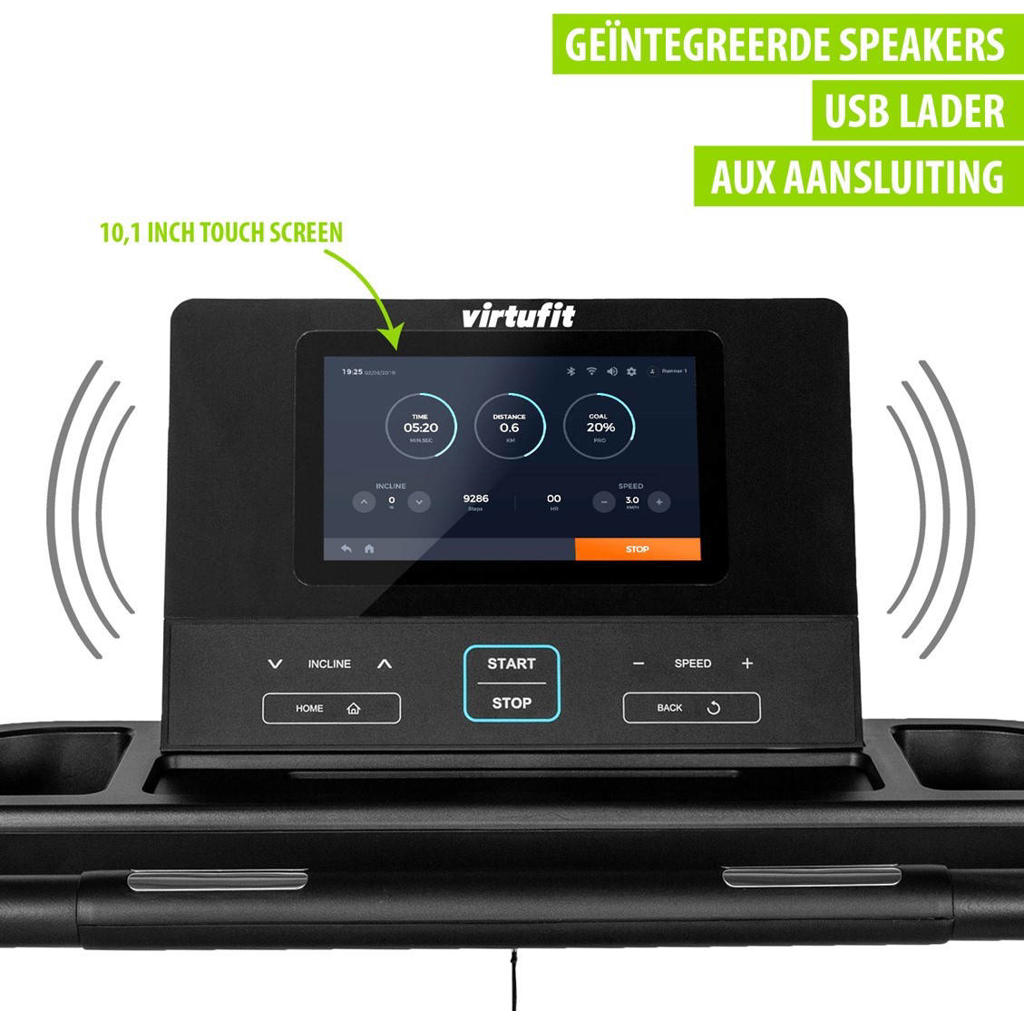 Virtufit Elite Smart Touch loopband | wehkamp