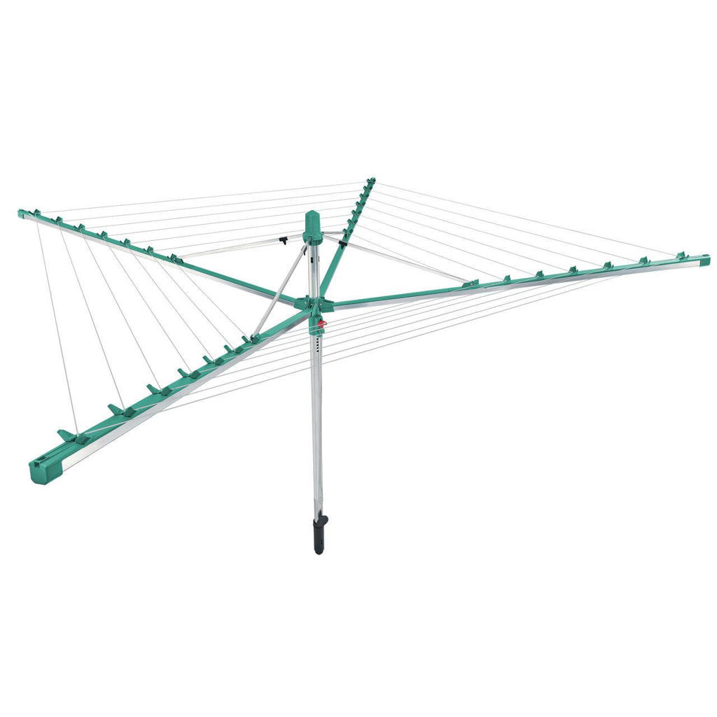 Leifheit droogmolen Linomatic 400 incl. bodemhuls - 40 m | wehkamp