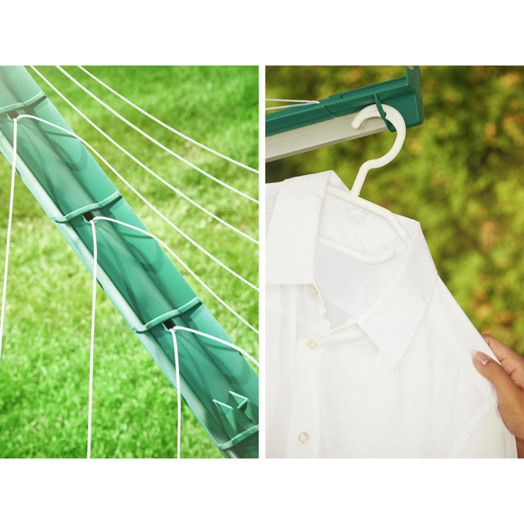 Leifheit droogmolen Linomatic 500 Deluxe incl. bodemhuls en ...