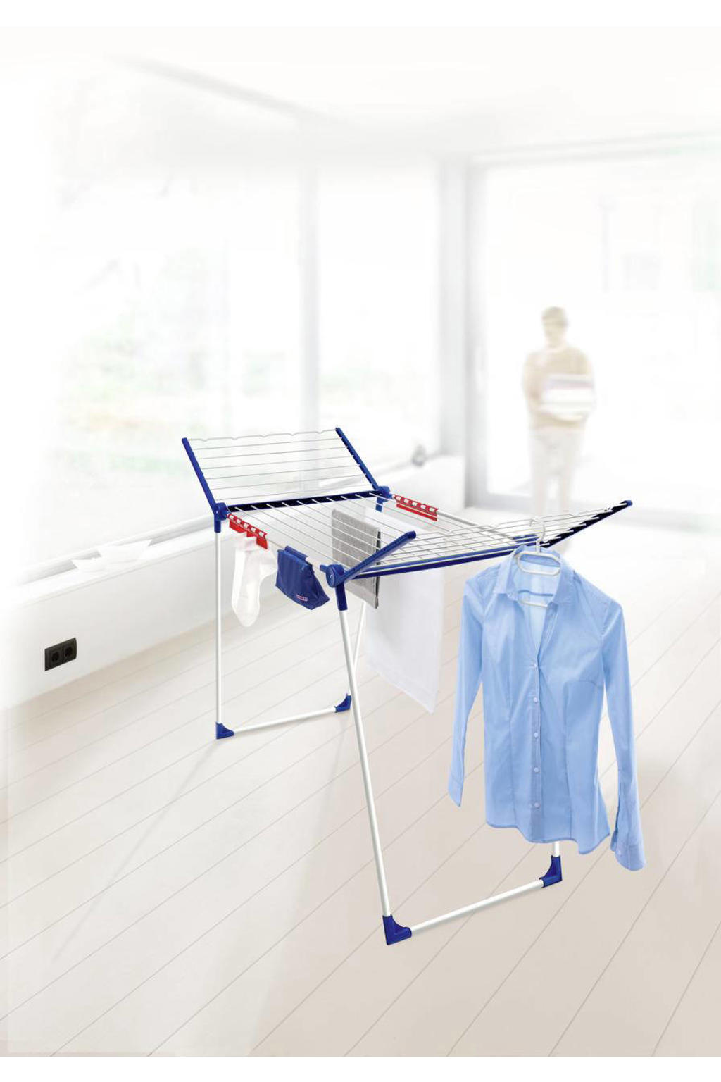 Leifheit droogrek Pegasus 200 Solid comfort - 20 m drooglengte | wehkamp