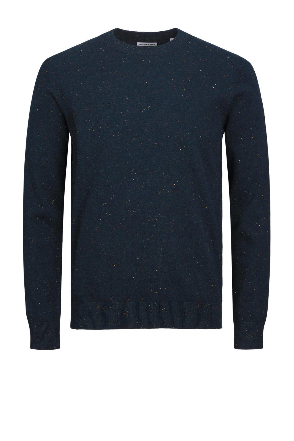 JACK & JONES ESSENTIALS fijngebreide trui JJEALBERT met all over print ...