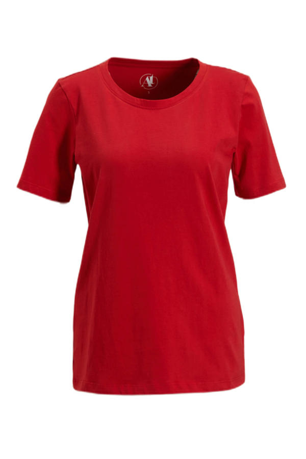 Rode t-shirts voor dames online kopen? | Morgen in huis | Wehkamp