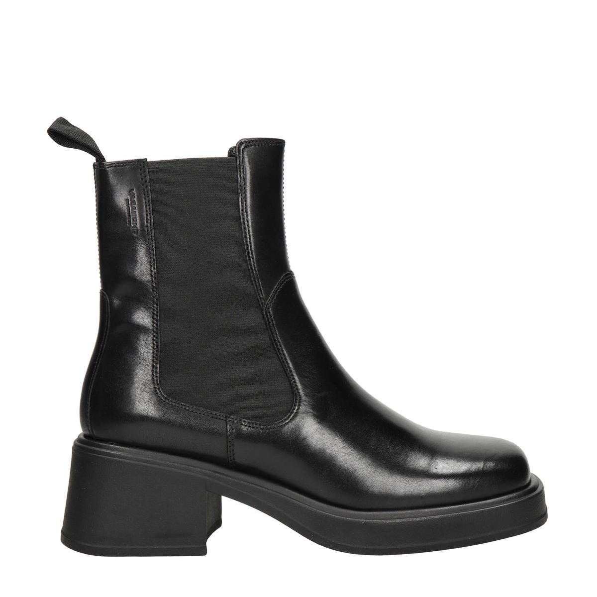 Vagabond Dorah leren chelsea boots zwart | wehkamp