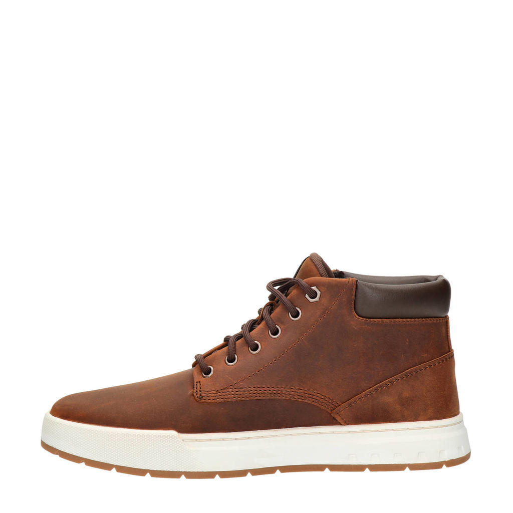 Timberland Maple Grove Chukka nubuck sneaker cognac | wehkamp