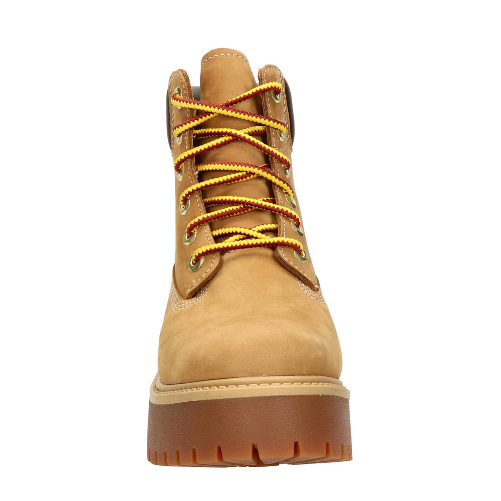 Timberland nubuck veterboots camel | wehkamp