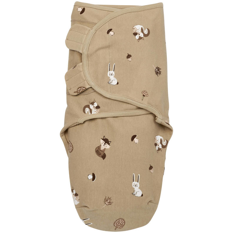 Meyco inbakerdoek Forest Animals 0-6 maanden sand | wehkamp