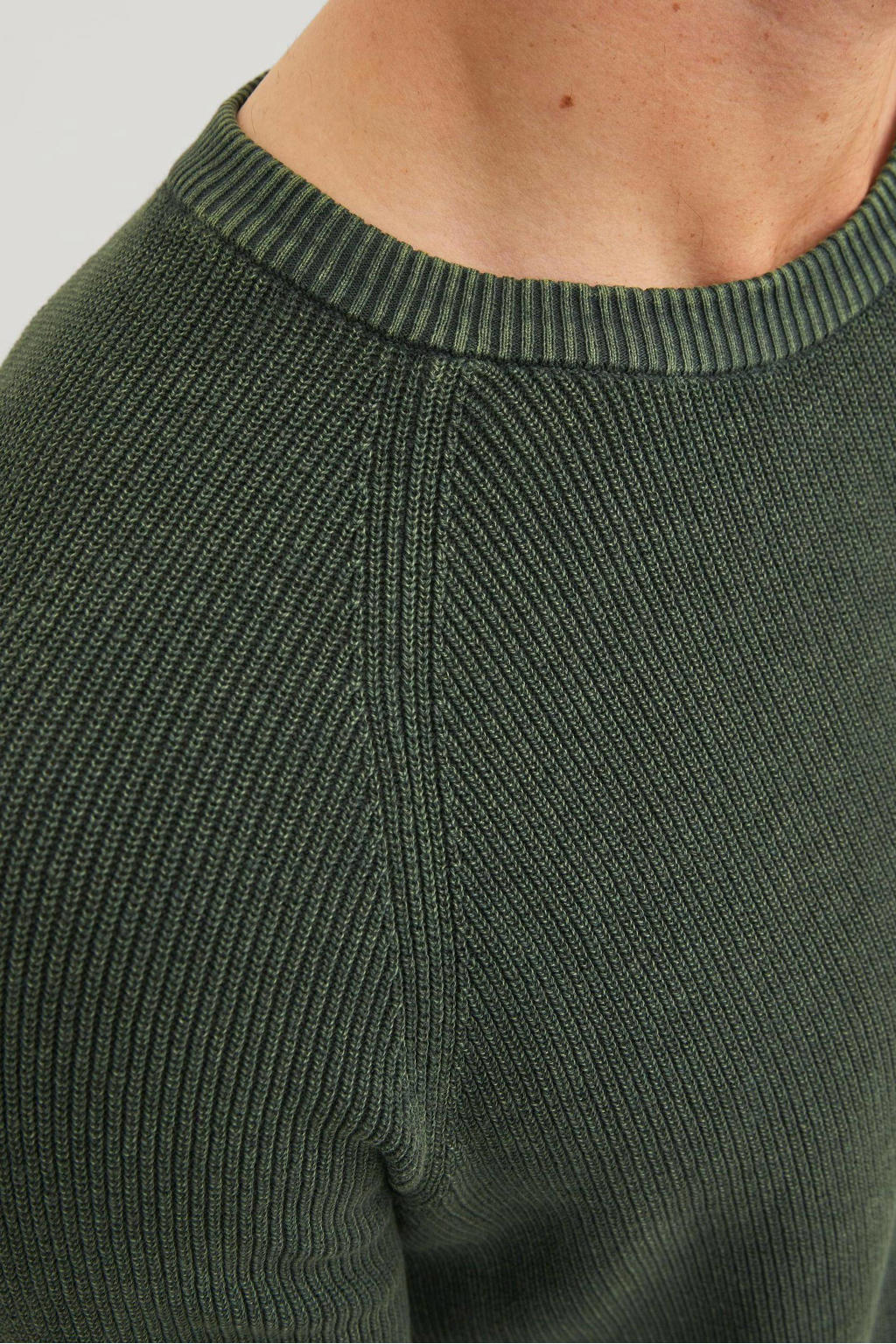 JACK & JONES ESSENTIALS trui JJEMATT groen | wehkamp